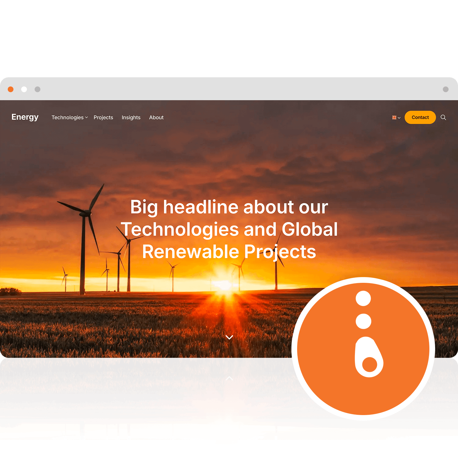 Energy Starter Kit & Theme for uSkinned Site Builder | Umbraco Marketplace